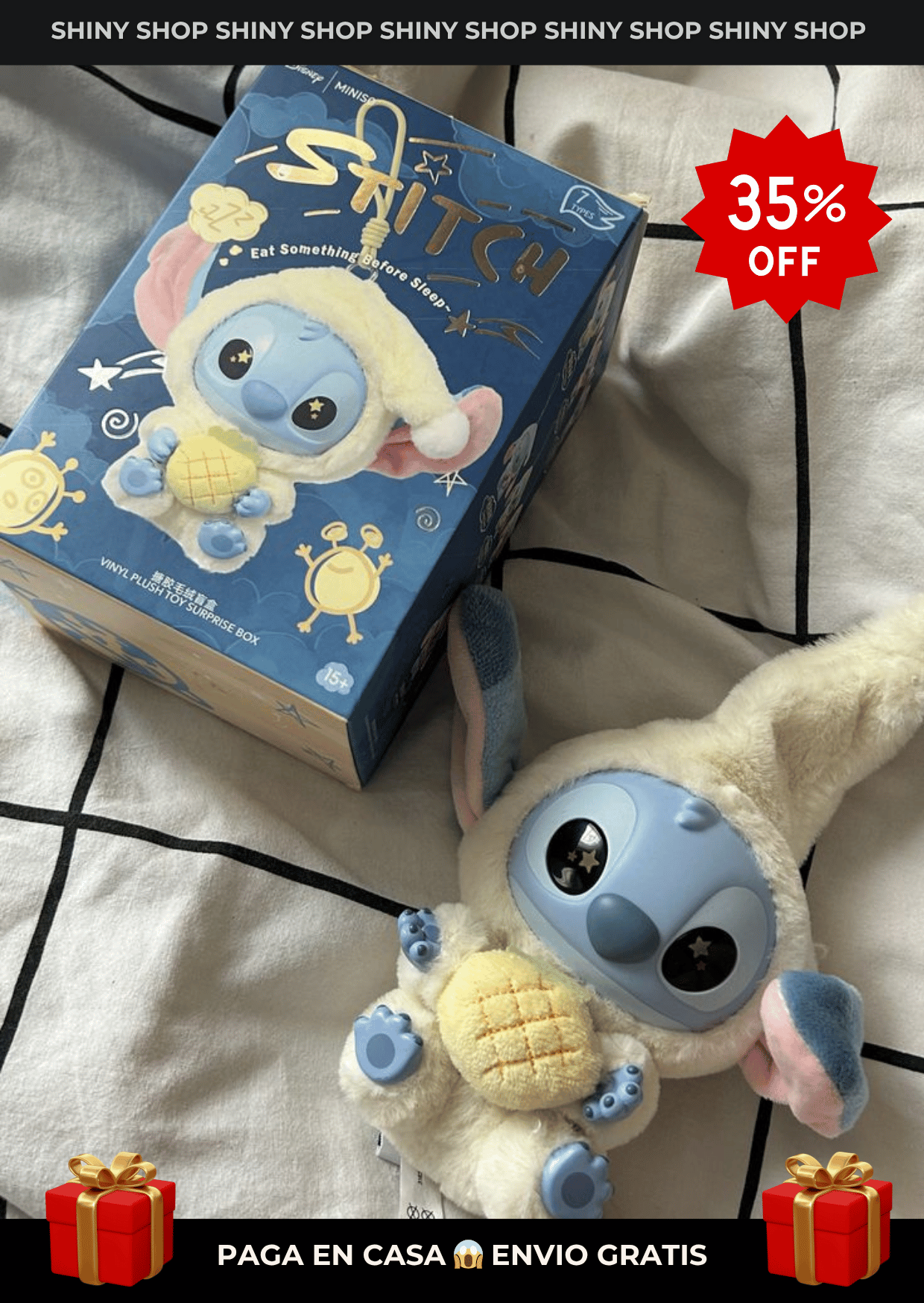 🌙 Labubu Stitch™ Original y Exclusivo – Colombia 🇨🇴